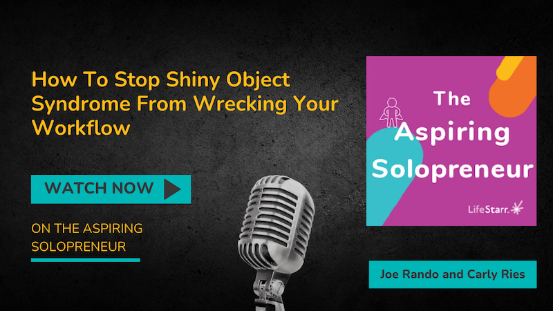How To Stop Shiny Object Syndrome From Wrecking Your Workflow